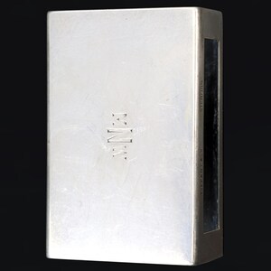 Tiffany & Co Sterling Silver Matchbox, A Match Case Cover With ...