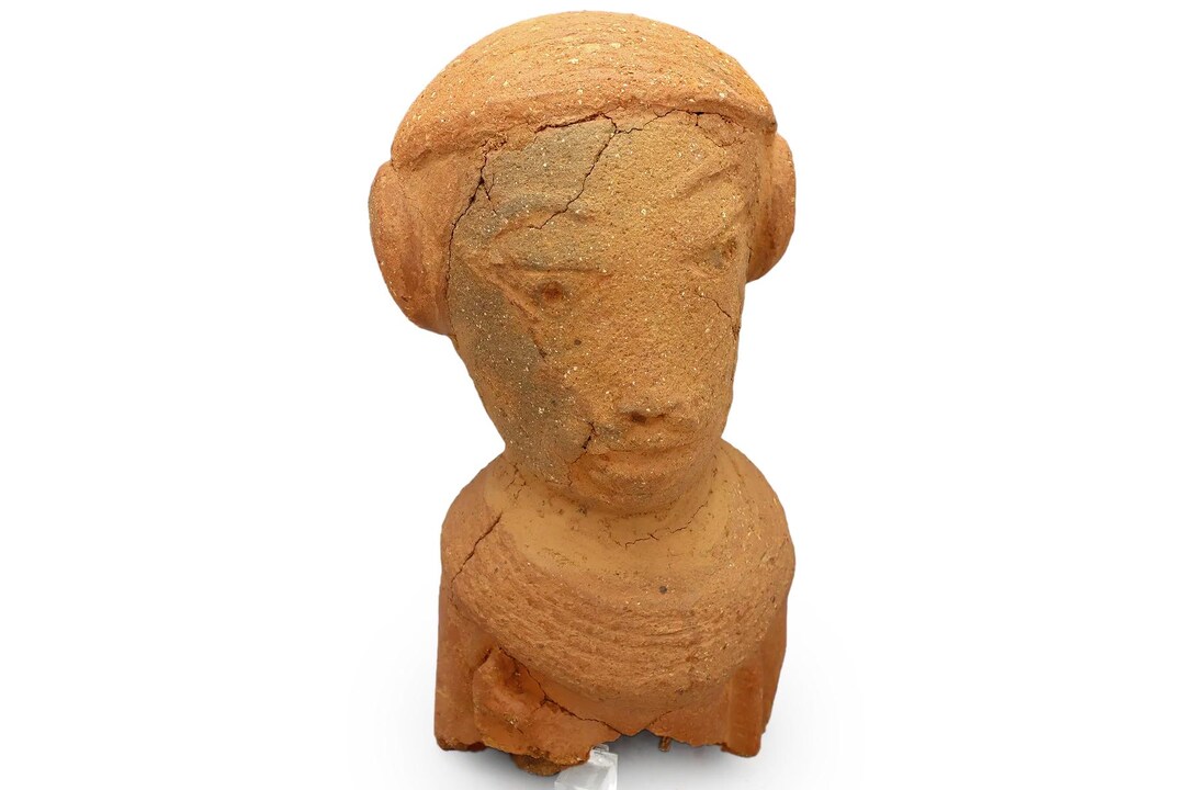 Ancient Africa NOK Civilization Terracotta Burial Female Sculpture, A ...