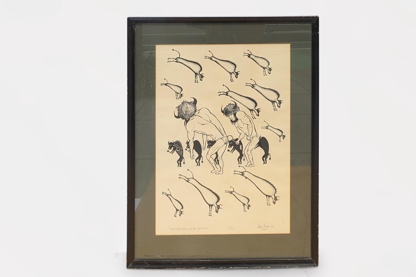 IMPORTANT, Sarain Stump, A First Nation Artist From Canada, Silkscreen ...
