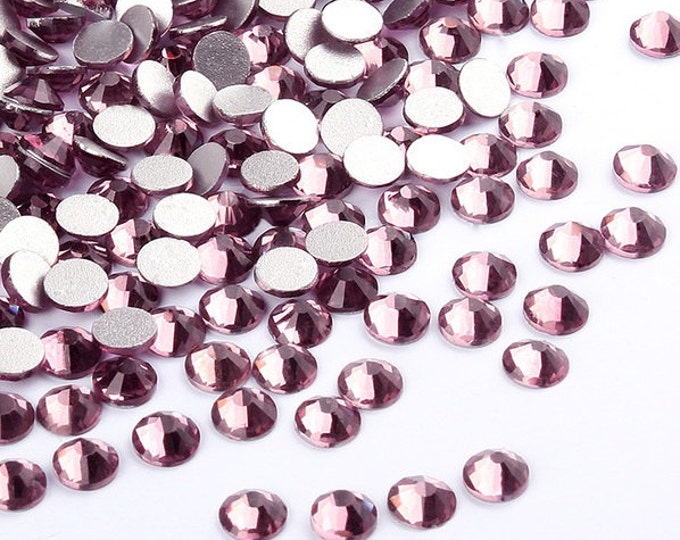 Flat Back Glass Crystal Rhinestones Square 8mm 10mm Loose Big - Etsy