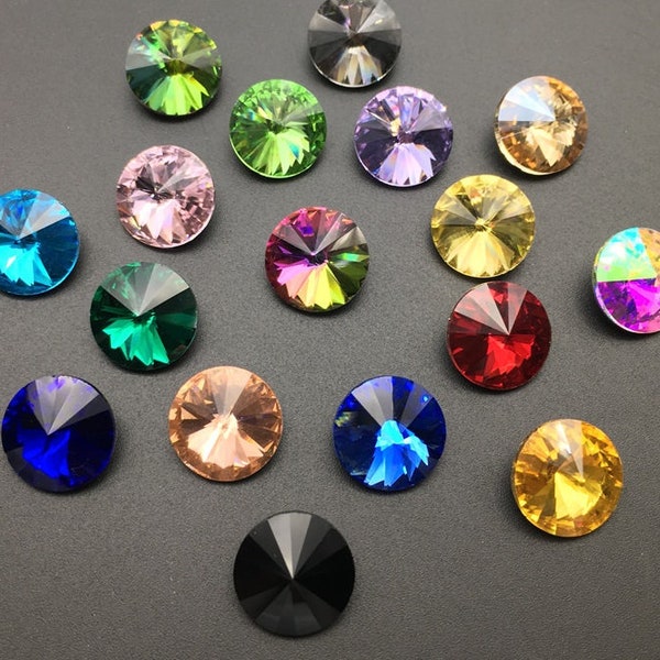 Swarovski Rivoli - Etsy