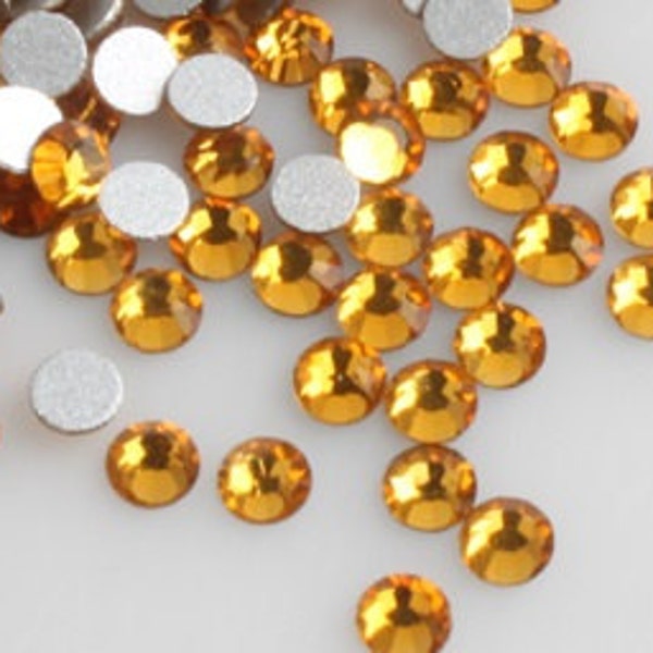 Orange Rhinestone - Etsy