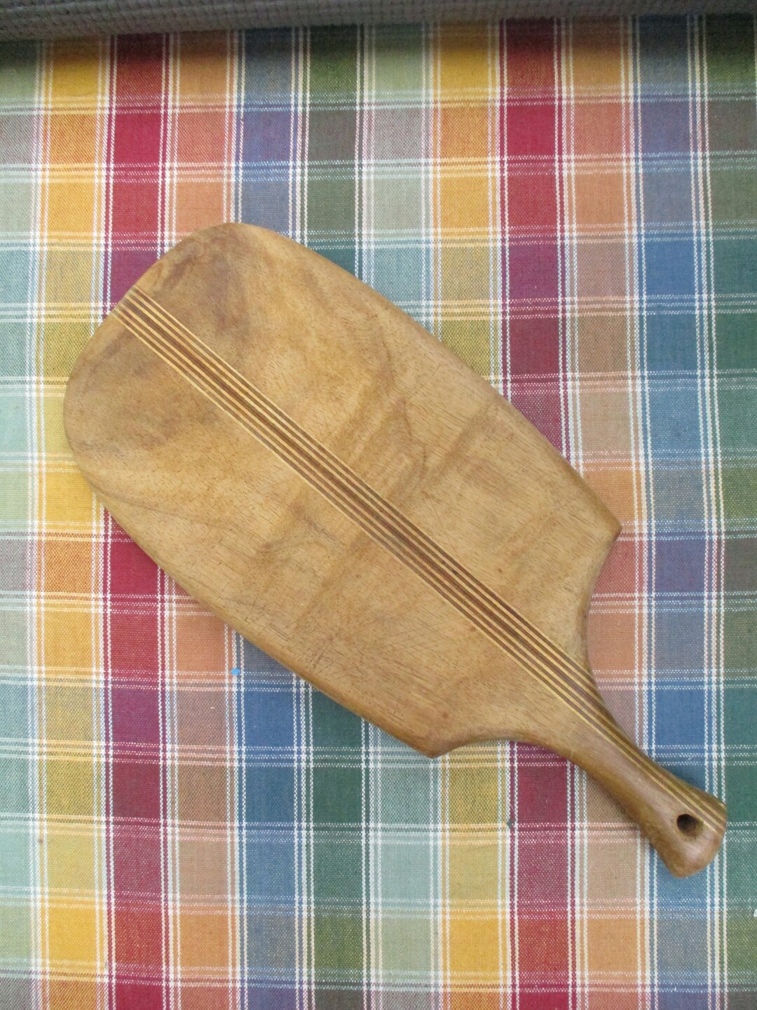 Vintage Mahogany Laminated Wood Bread Paddle Cutting Board - Etsy