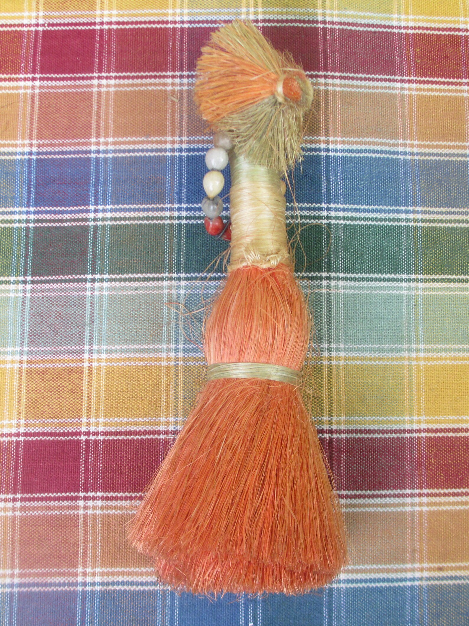 Vintage Caribbean Shoeshine Doll Shoe Shine Duster Whisk Wisp Broom ...