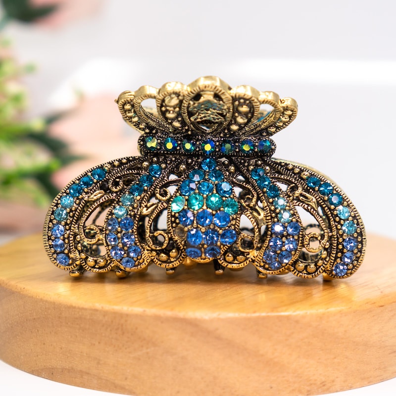 Gold Hair Clip - Etsy
