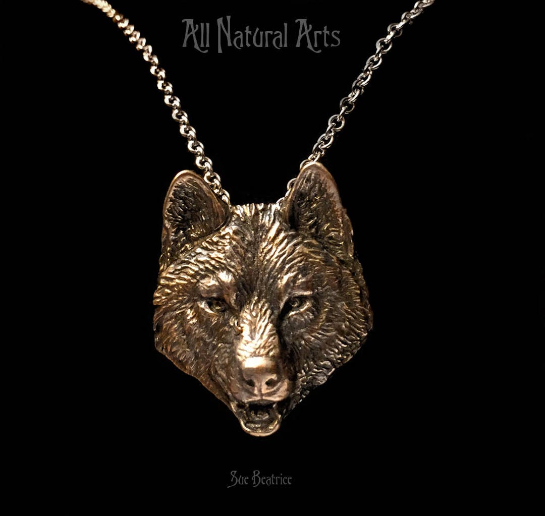 Wolf (bronze) - Etsy