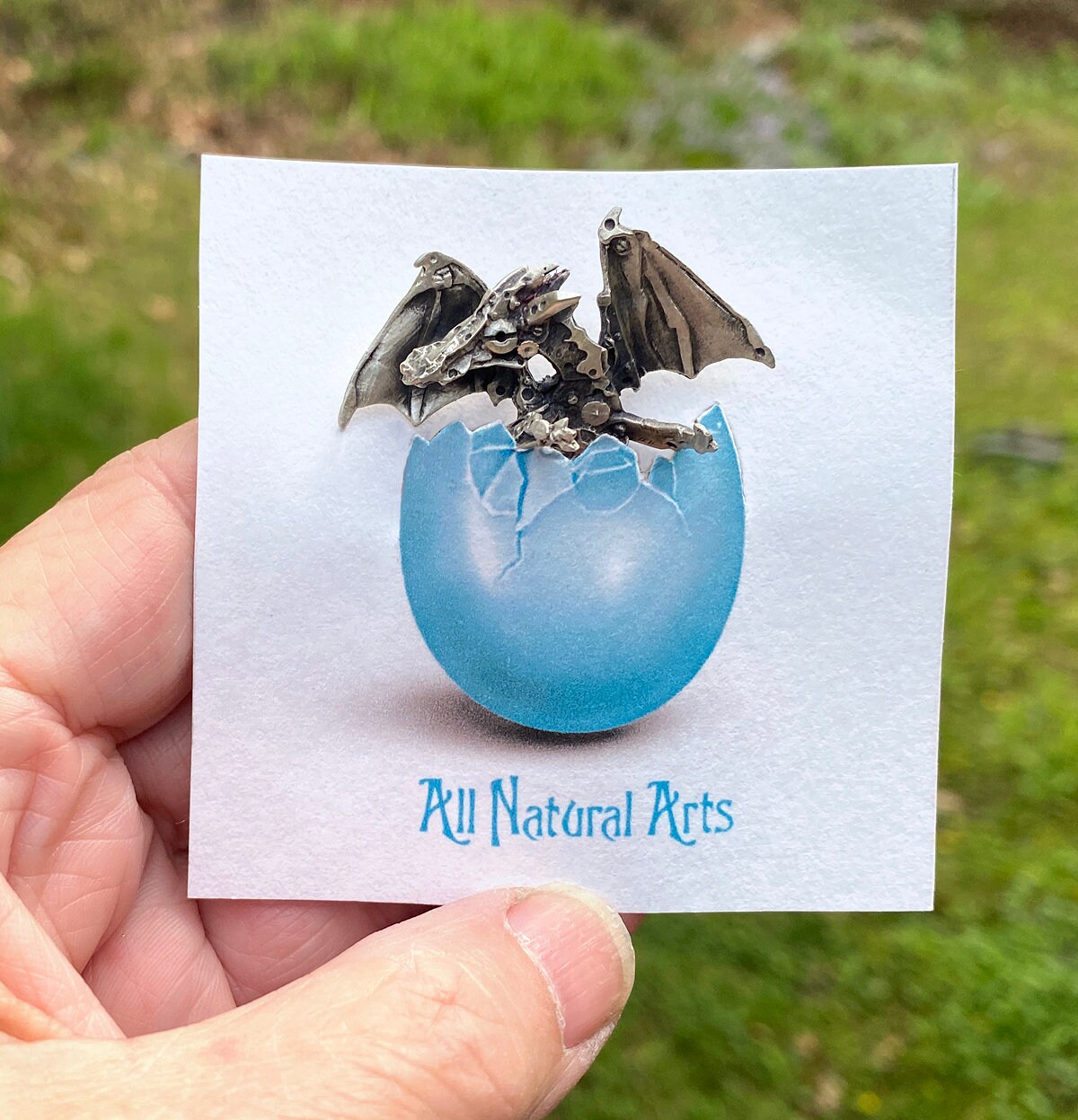 Finger Dragon Necklace (sterling Silver) - Etsy