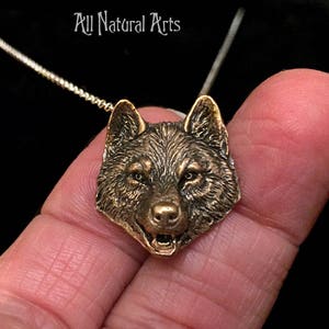 Wolf (bronze) - Etsy