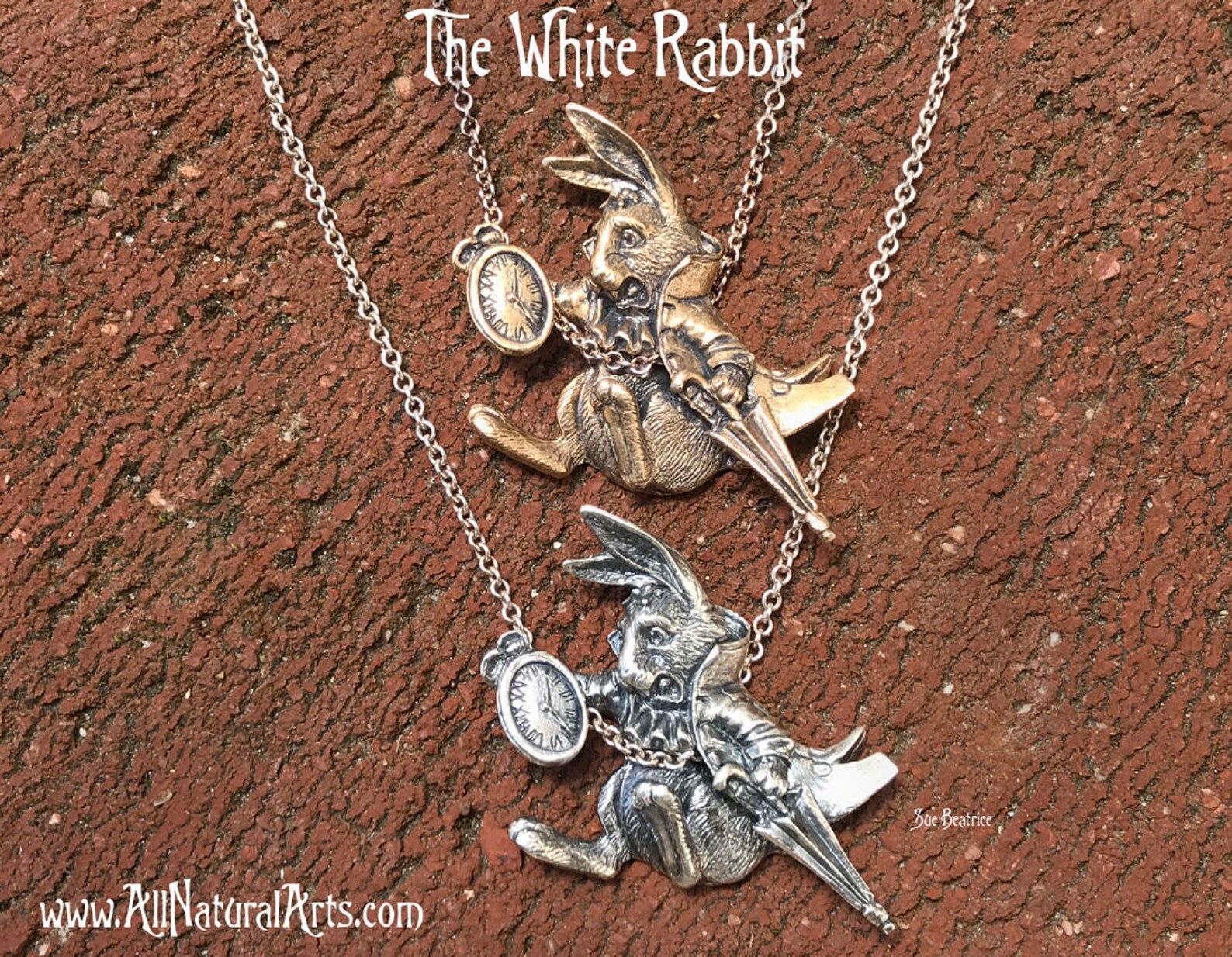 The White Rabbit .925 Sterling Silver - Etsy