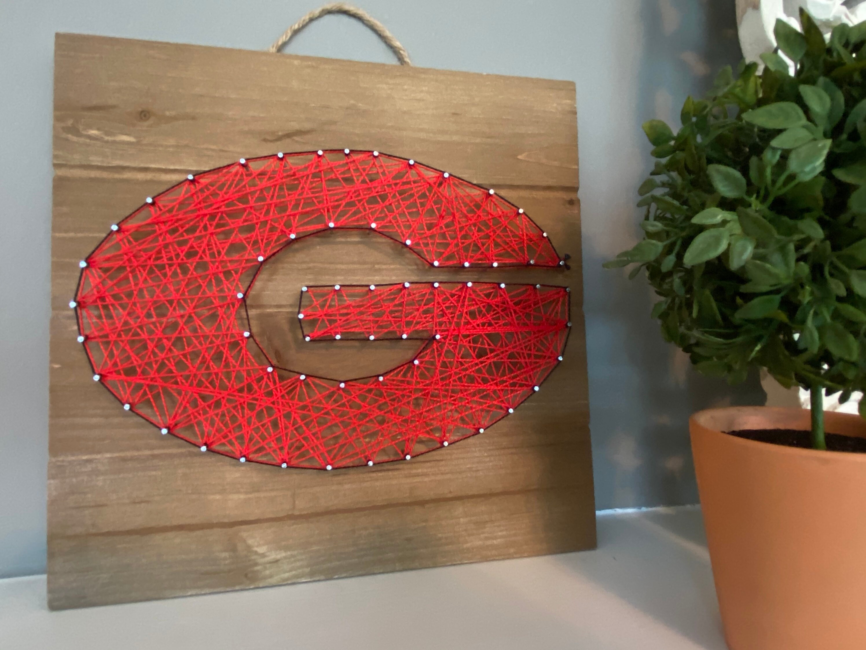 Georgia String Art- Custom Made - Etsy