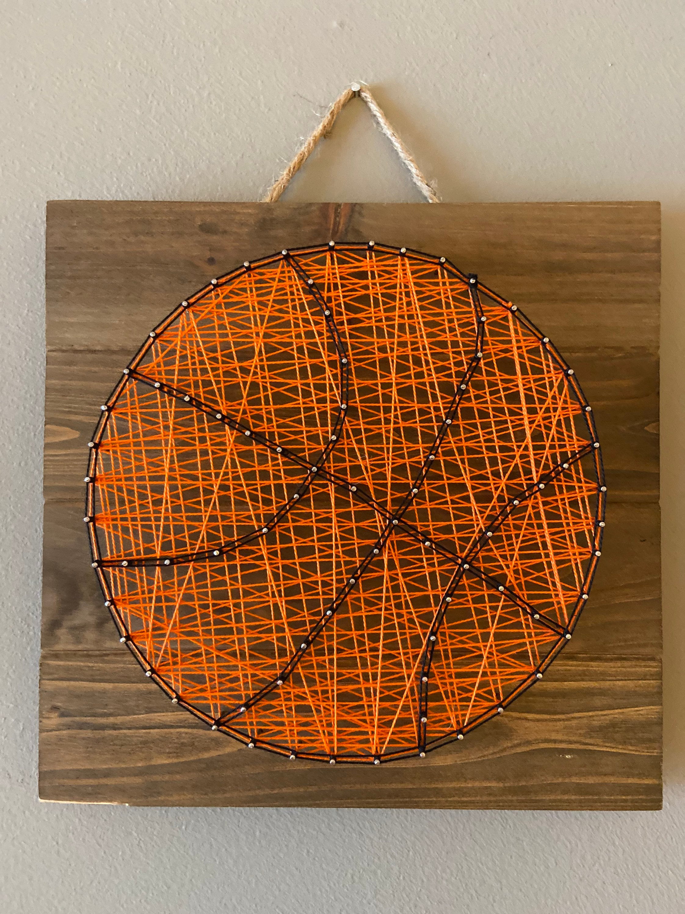 Basketball String Art - Etsy