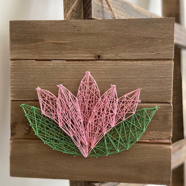 Lotus String Art - Etsy