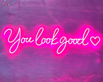 Neon Look Led Sign - Etsy