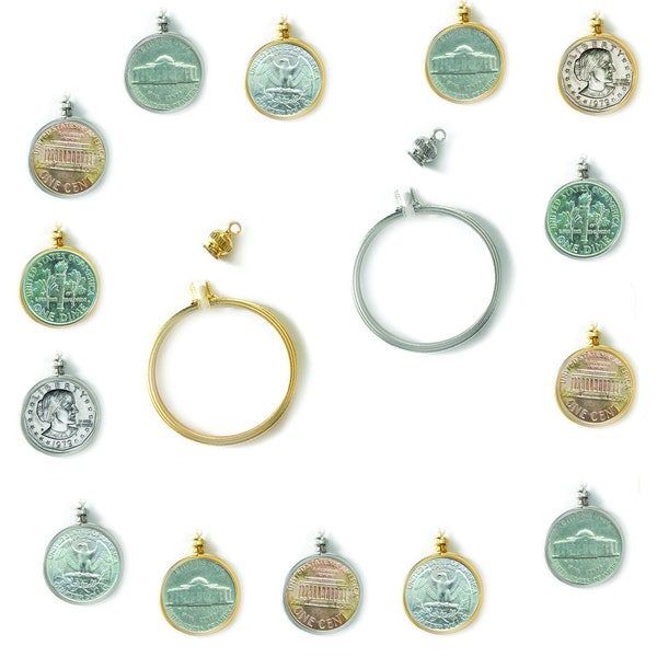 Coin Bezels Nickel - Etsy
