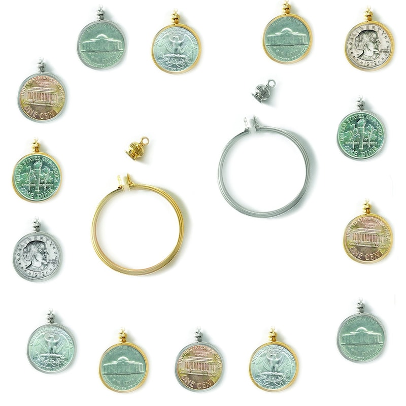 Gold Coins 1 10 - Etsy