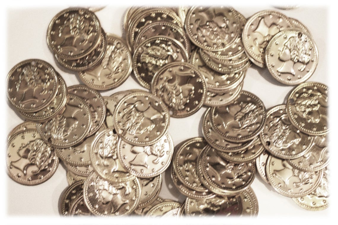 Aluminum Jingle Coins Belly Dancing Jewelry Craft Costume 18mm | Etsy