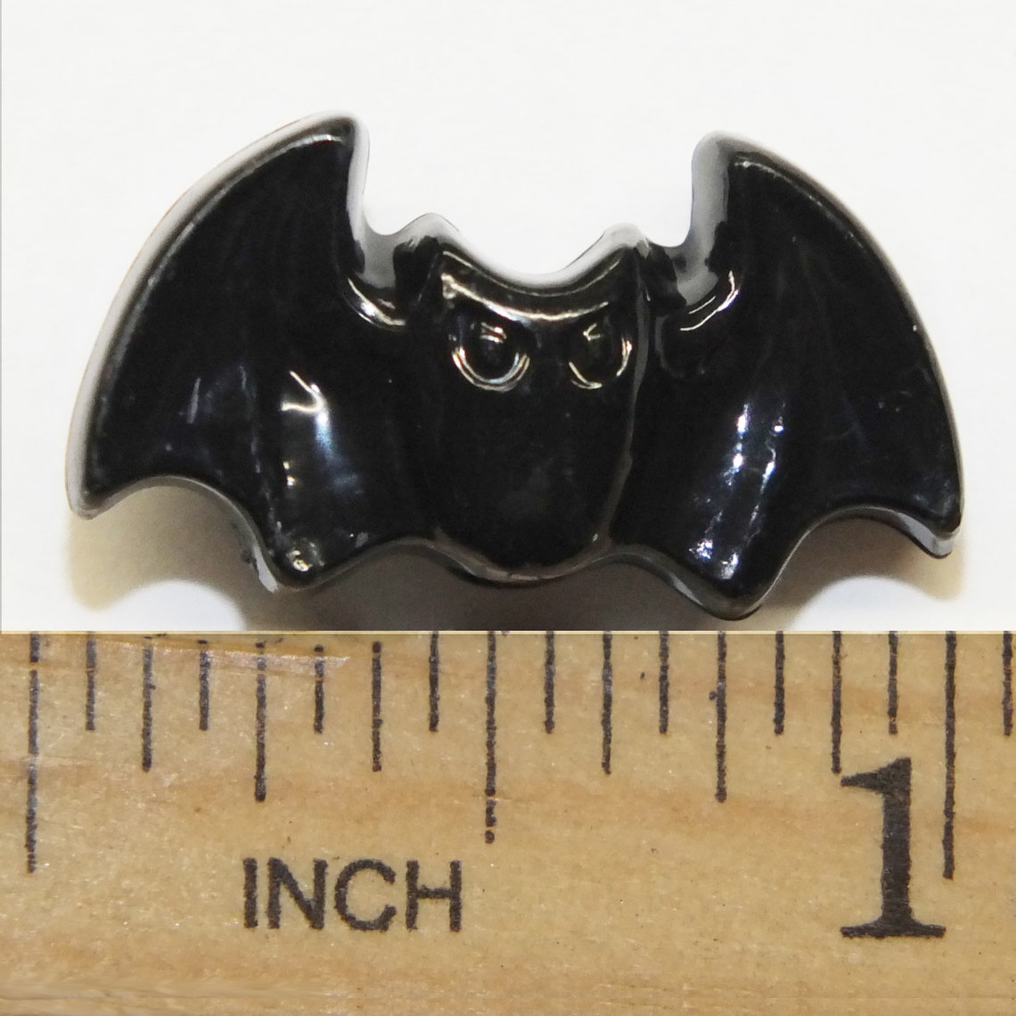 Flying Bat Beads Black Opaque Large Hole Pony Beads Made in - Etsy