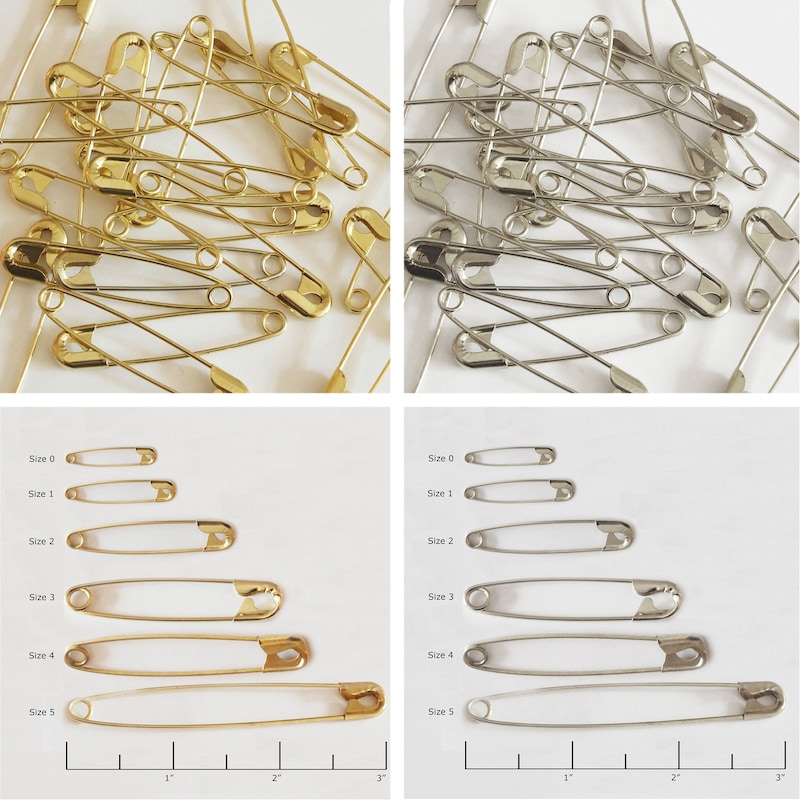 Colored Safety Pins - Etsy