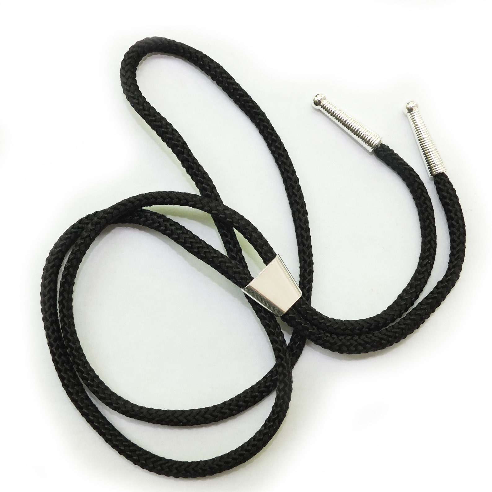 Blank Bolo Tie Parts Kit Sterling Silver Plated Standard Slide - Etsy