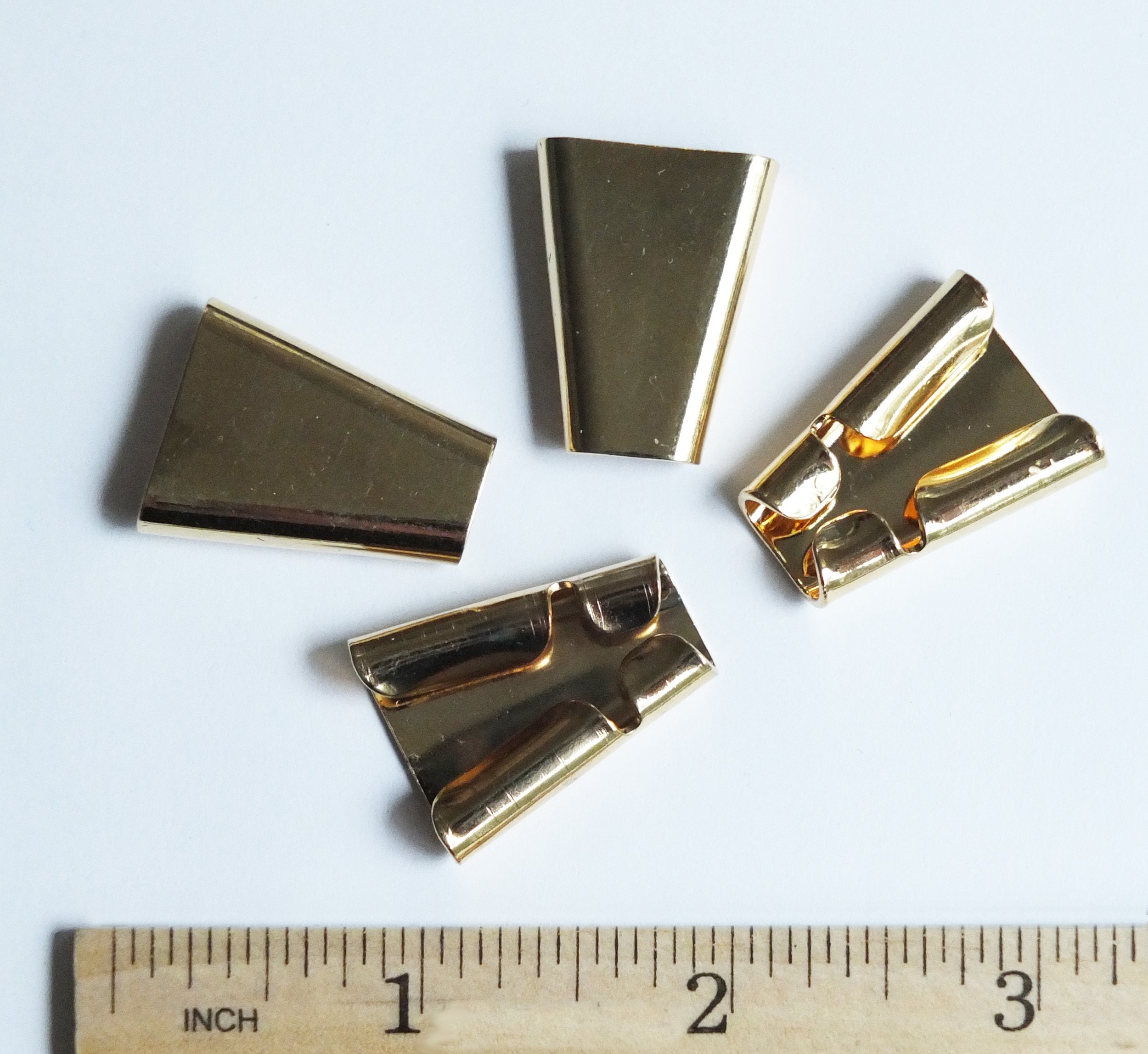 Blank Bolo Tie Slides Extra Large 1 Gold Tone 20mm x | Etsy