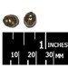 9mm Snail Swirl Antiqued Goldtone Metalized Metallic Beads Pack of 30 ...