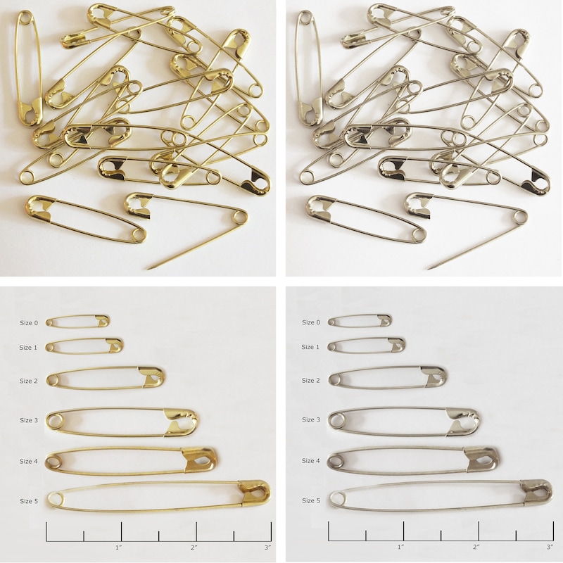 Made in Usa Safety Pins - Etsy