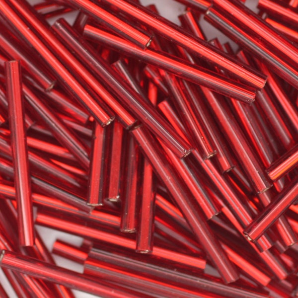 Glass Bugle Beads - Etsy
