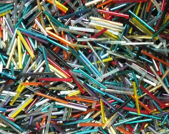 Long Bugle Beads - Etsy