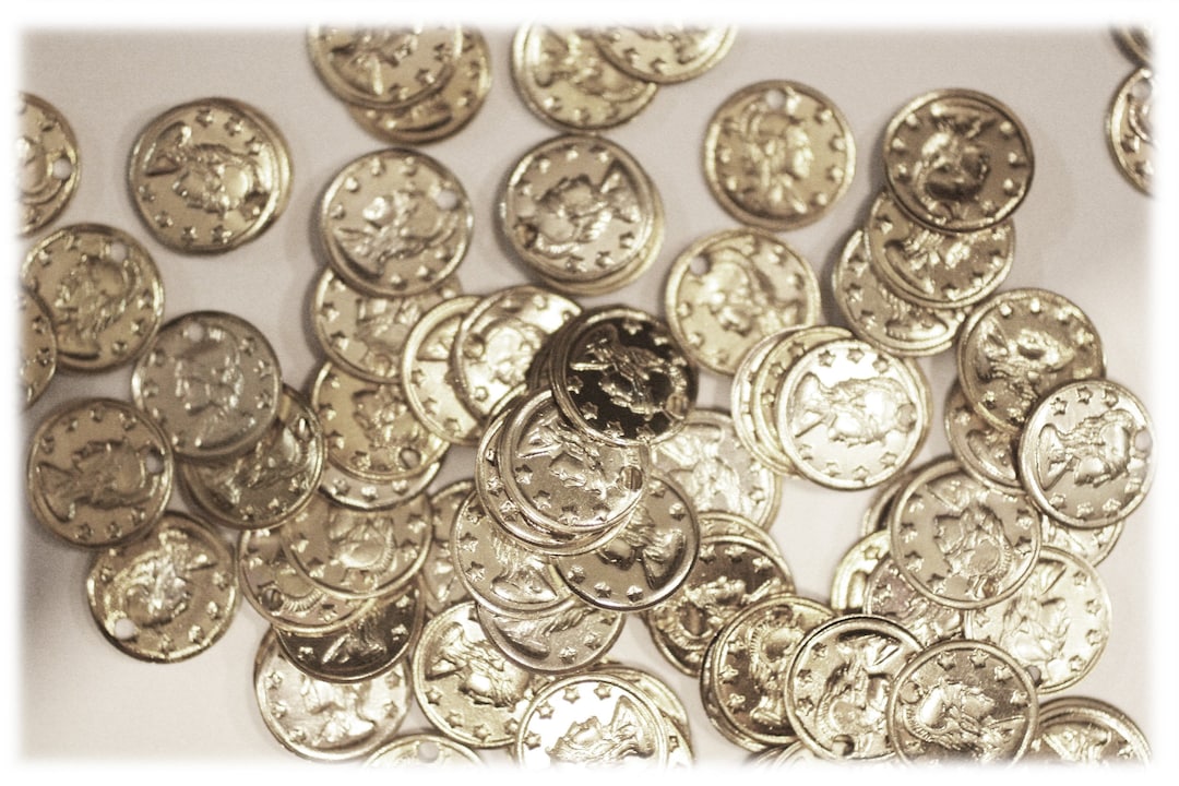 Aluminum Jingle Coins Belly Dancing Jewelry Craft Costume 9mm 3/8 ...