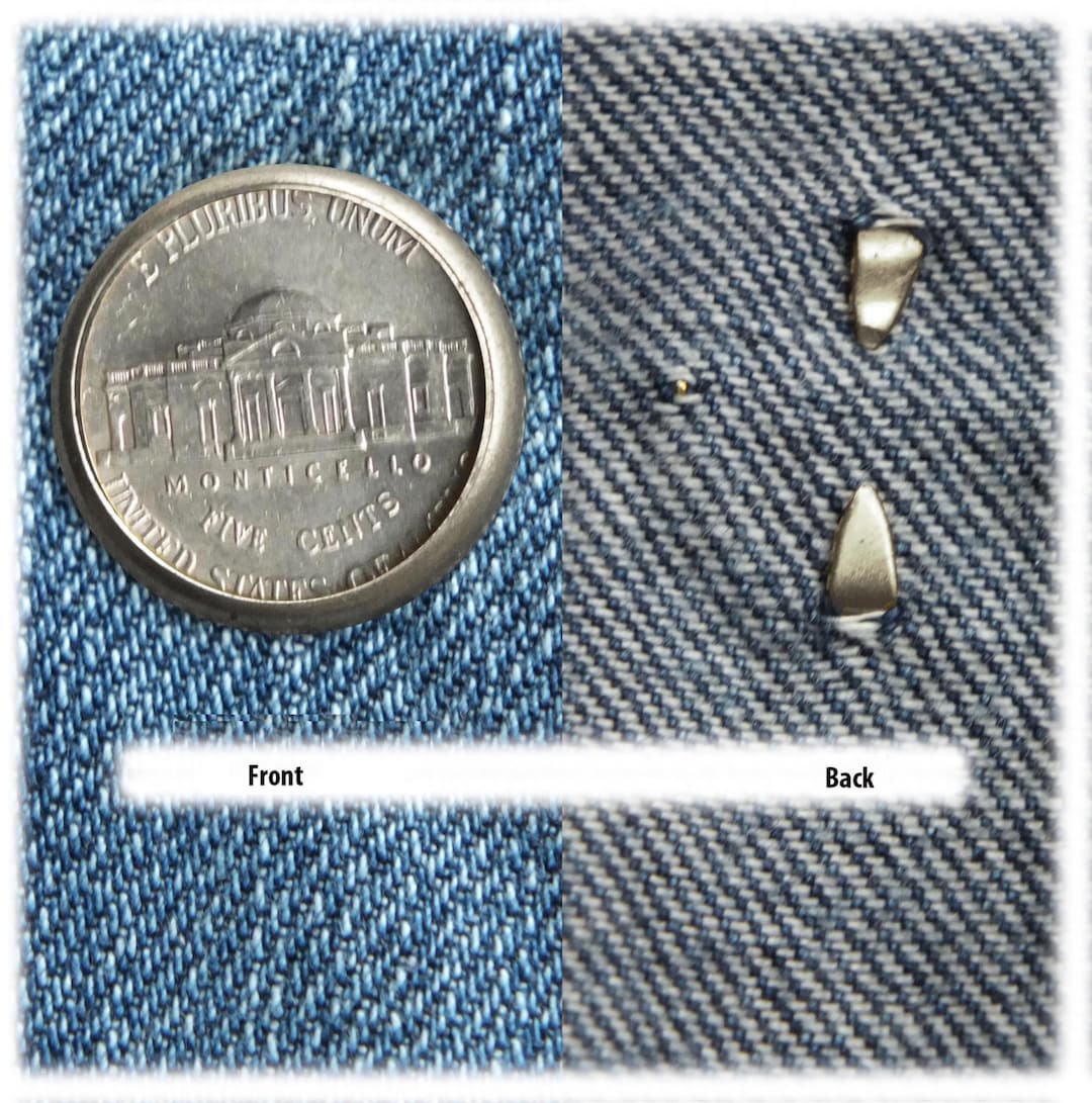 Nickel 5 Cent USA Coin Holder Rim Setting Bezel Nailhead With Prongs ...