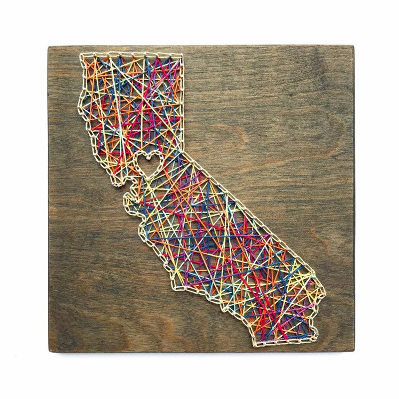 State String Art - Etsy