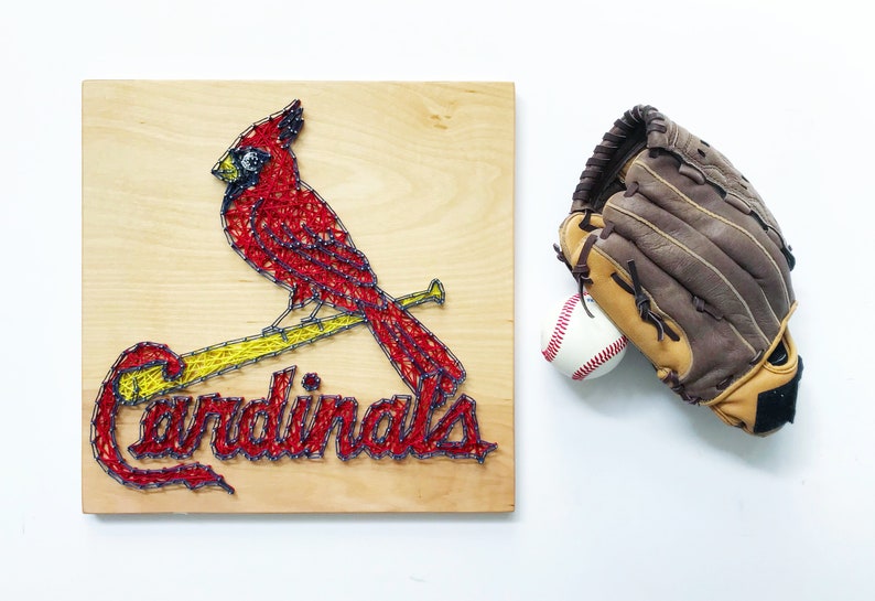 St Louis Cardinals String Art, Custom Team Art, Cardinals, Cardinals ...