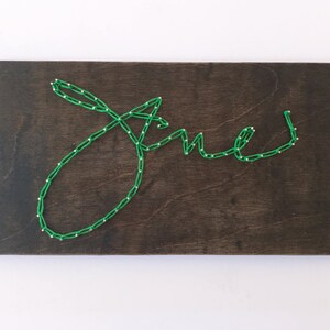 Handwriting String Art, Child Handwriting, Keepsake, Kids Handwriting ...