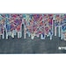 New York Art - New York City String Art - New York Skyline - Manhattan ...