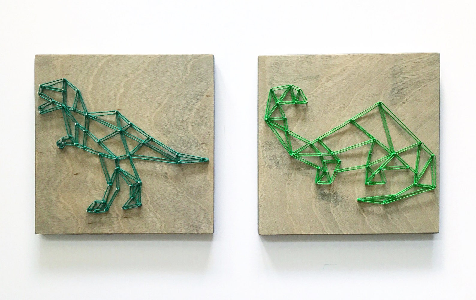 Geometric Dinosaur String Art Geometric Animal Dinosaur | Etsy