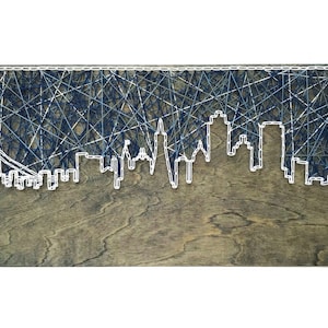 San Francisco Art San Francisco Skyline String Art San - Etsy
