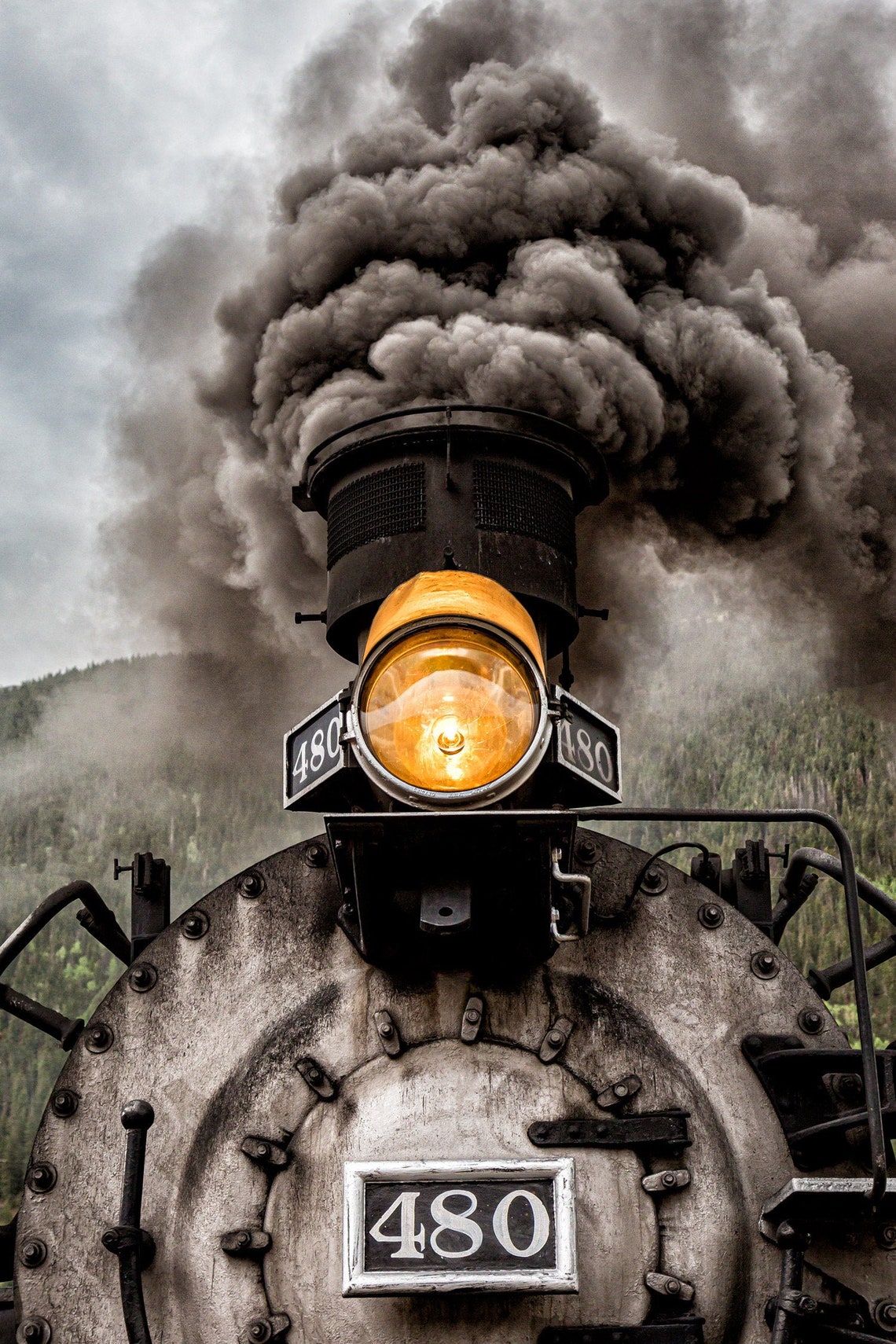 Steam Train Photography Locomotive Smoke Colorado Train - Etsy