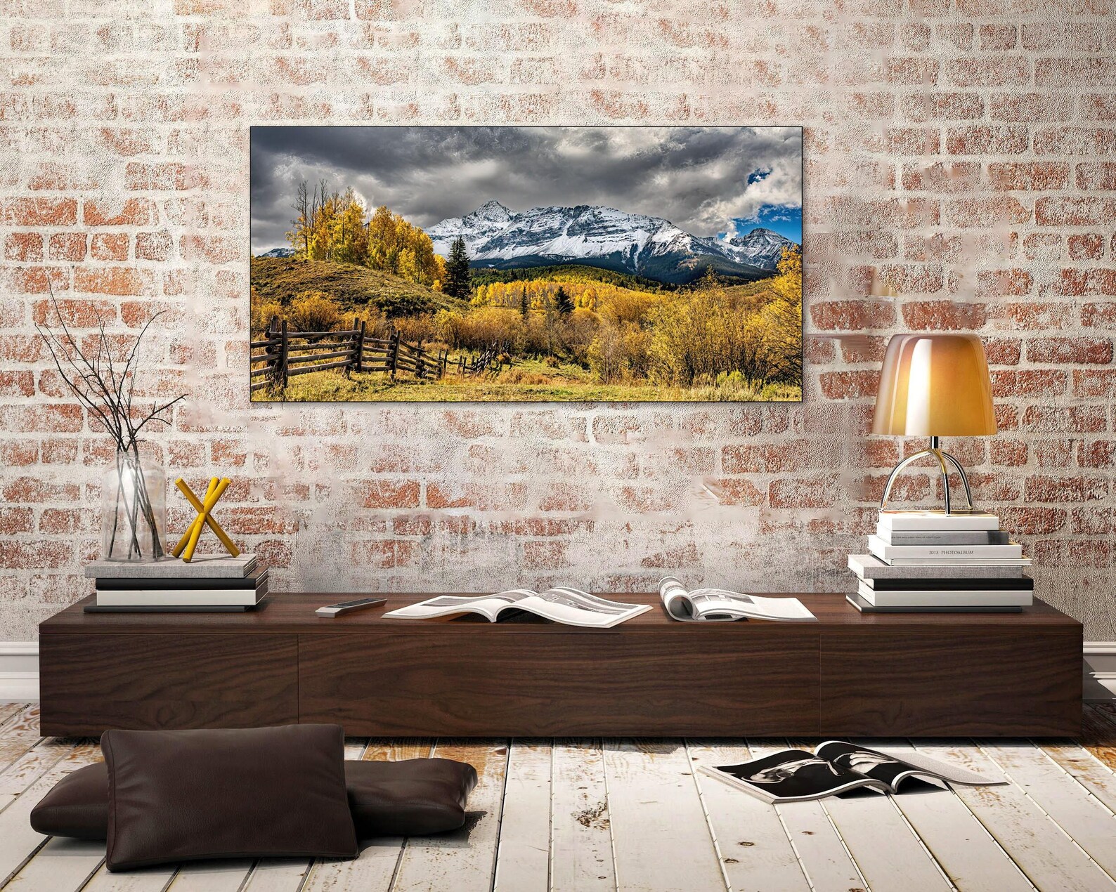 Telluride Colorado Art, Wilson Mesa, Panorama Photo, Living Room Art ...
