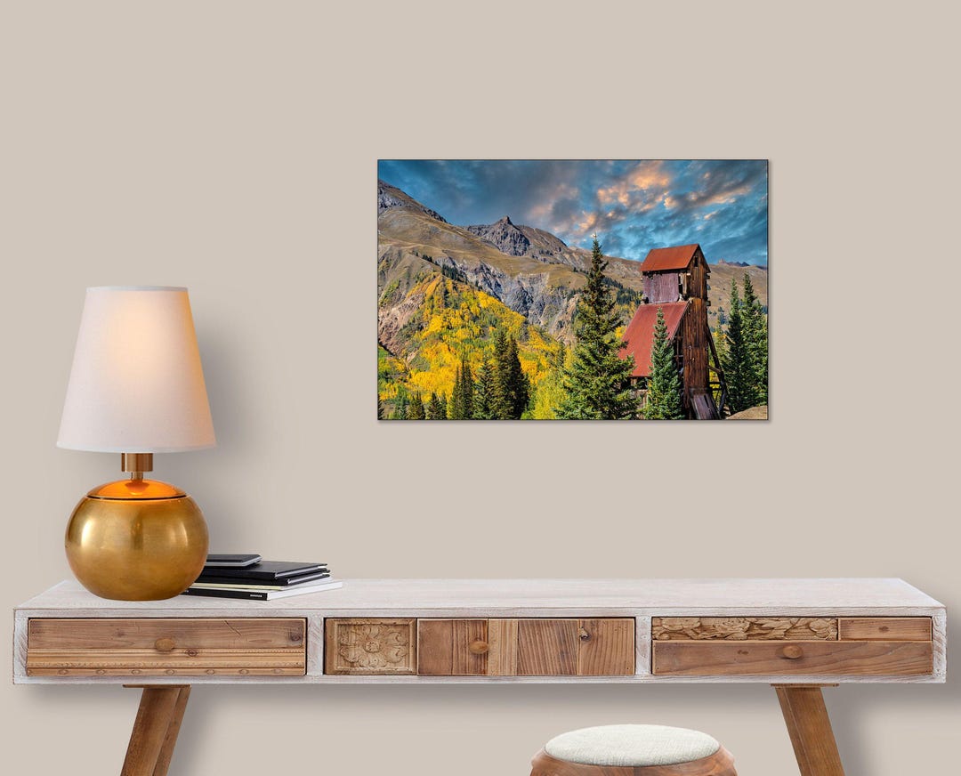 Colorado Ghost, Yankee Girl, Rustic Photo, Fall Decor, Ouray, Silverton ...