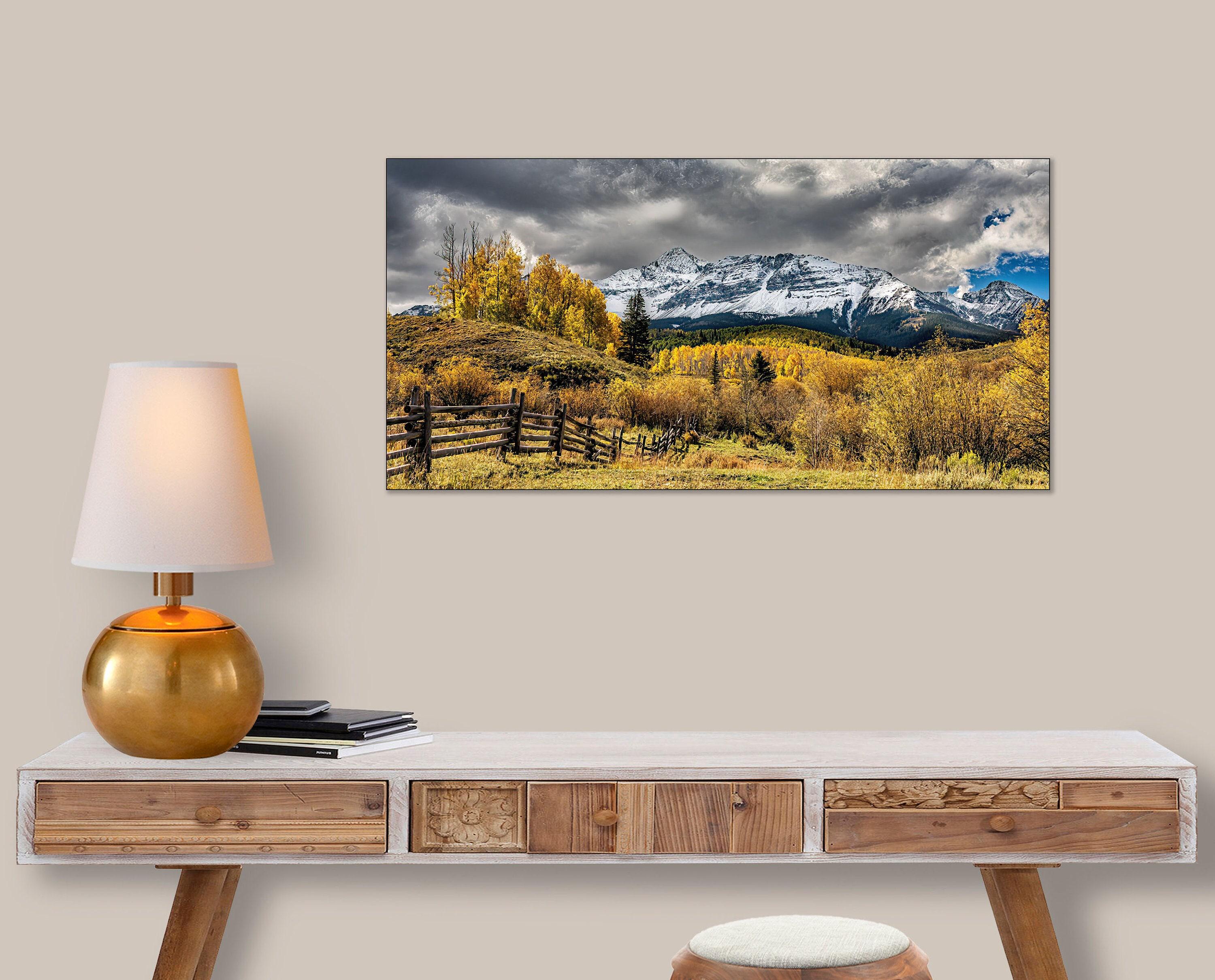 Telluride Colorado Art, Wilson Mesa, Panorama Photo, Living Room Art ...