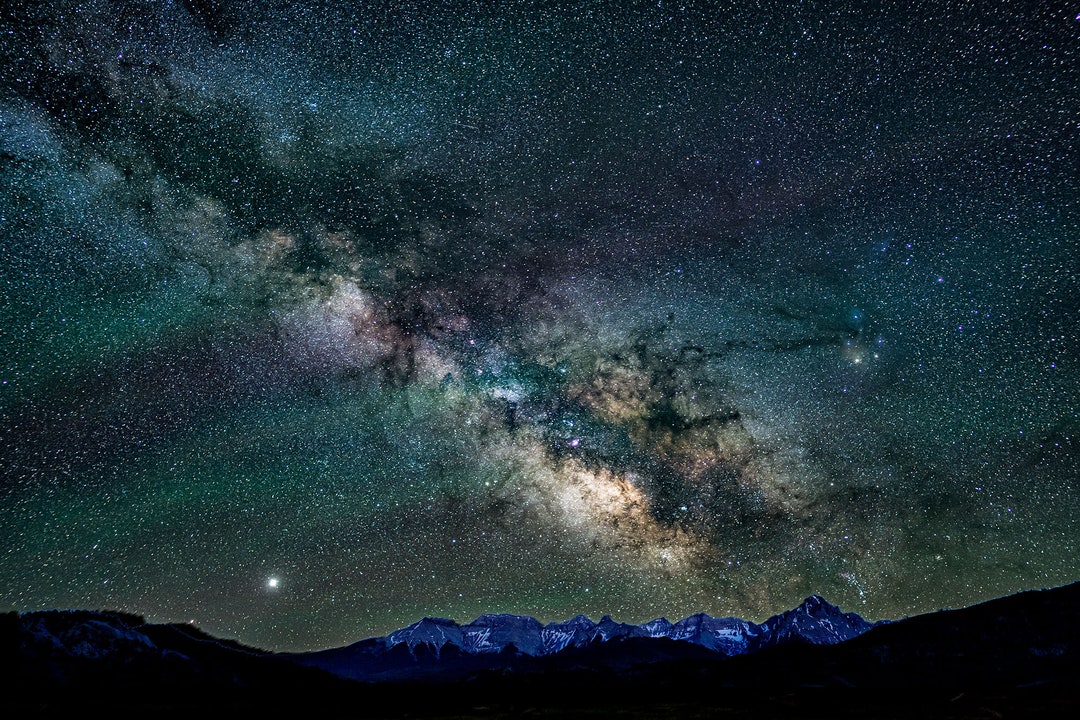 Milky Way Colorado, Astro Photograph, Telluride Night Photography ...