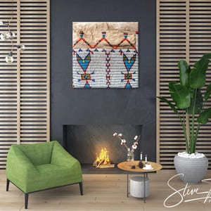 Photo of Vintage Ute Indian Beaded Saddle Bag, Native American Art ...