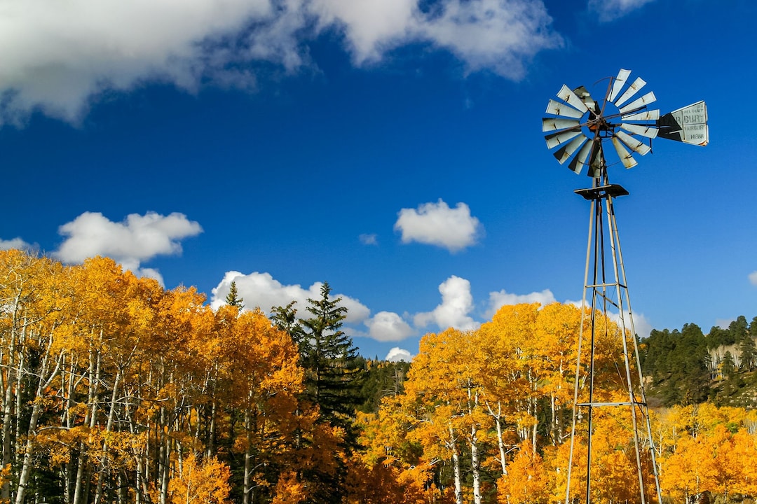 Fairbury Windmill, Windmill Art Photo, Vintage Windmill, Nebraska ...