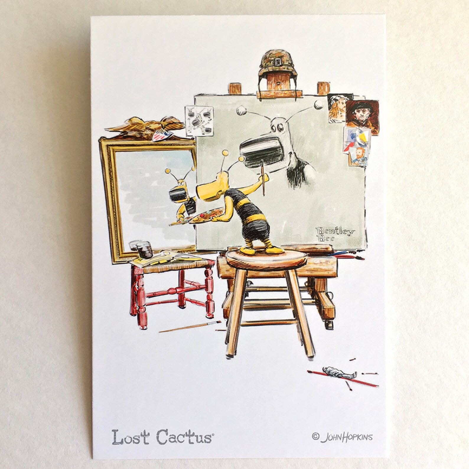 Comic Art Postcards Set 3 Fine Art Postcards 4x6 - Etsy