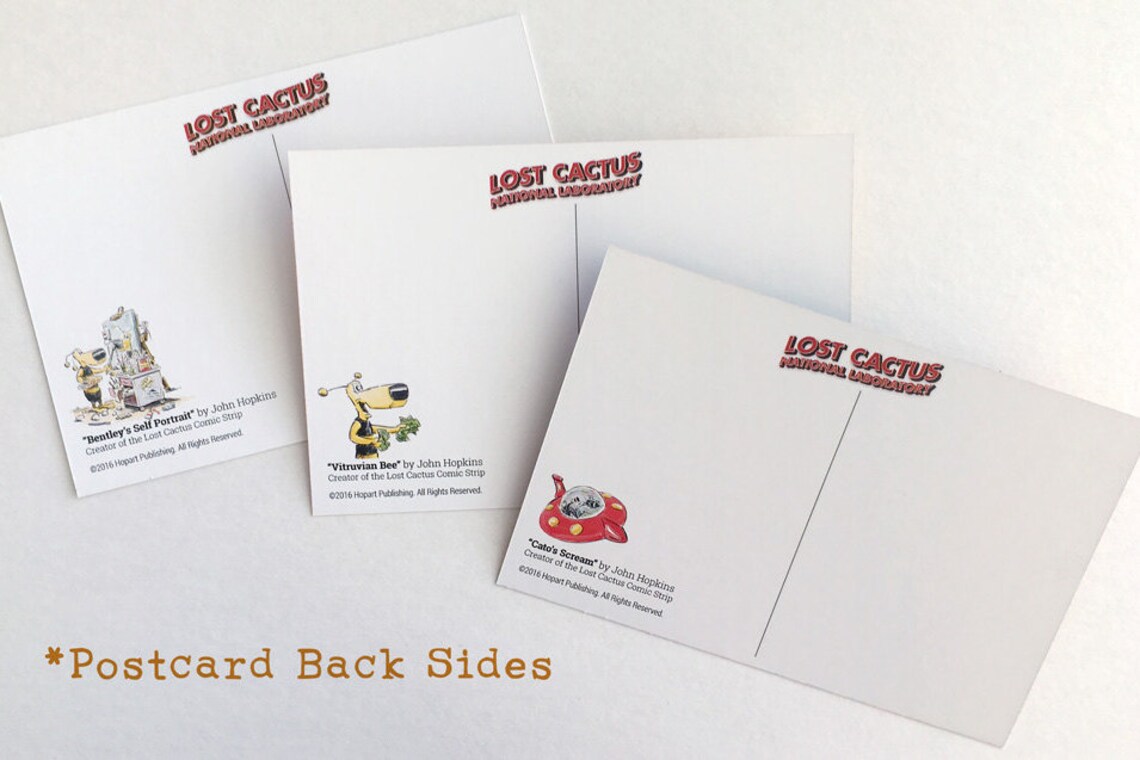 Comic Art Postcards Set 3 Fine Art Postcards 4x6 - Etsy