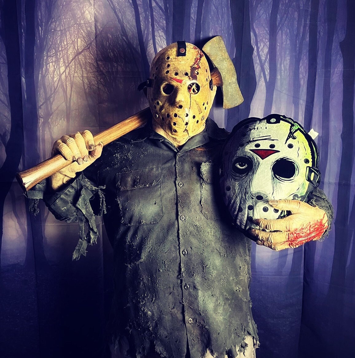 Double Sided Plush Accent Throw Pillow Cushion Decor Horror Thriller ...