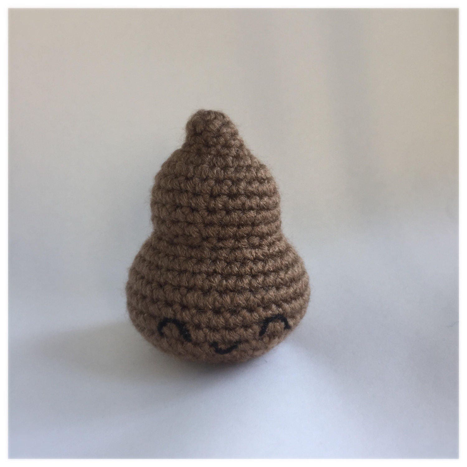 Poop Emoji Amigurumi Toilet Paper Roll Amigurumi Kawaii - Etsy