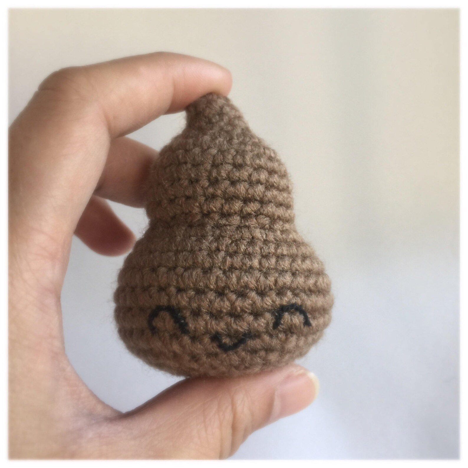 Poop Emoji Amigurumi Toilet Paper Roll Amigurumi Kawaii - Etsy
