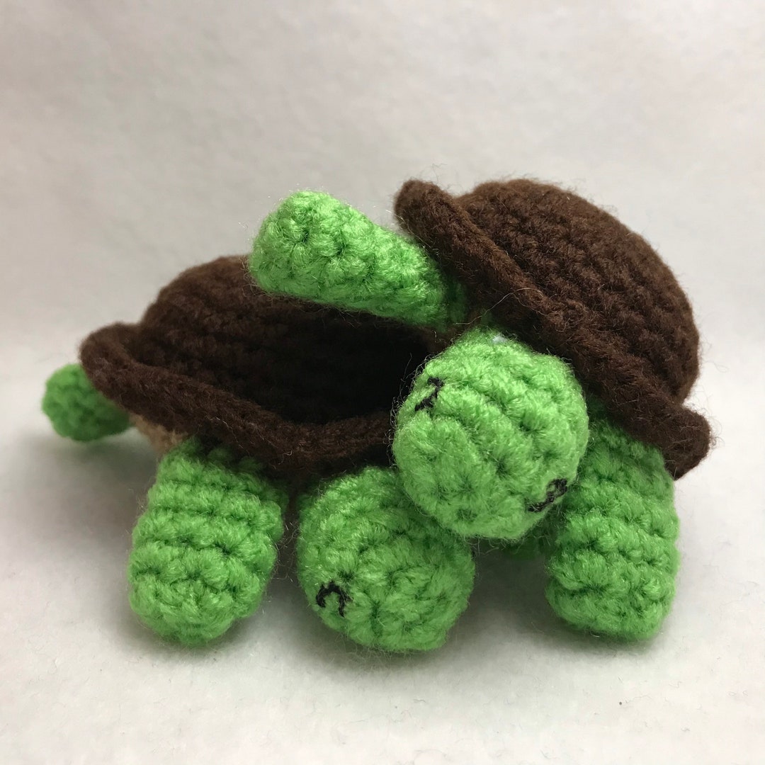 Turtle Amigurumi- Turtle Plush - Cute Turtle- Kawaii Amigurumi ...