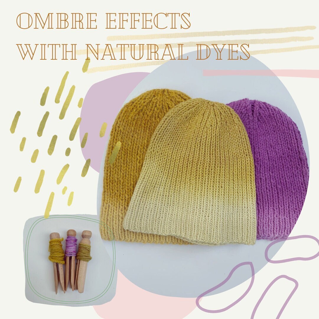 Ombre Effects With Natural Dyes - Etsy